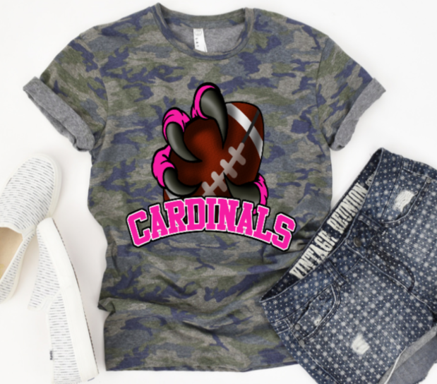 Cardinal Claw Breast Cancer Design – HotMessPress